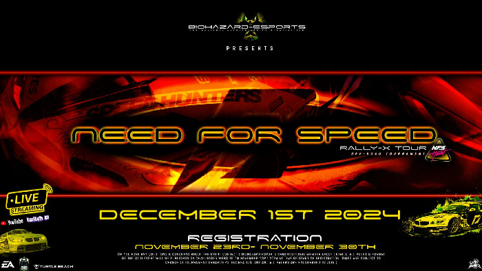 2024-2025 Biohazard-Esports Schedules & Events